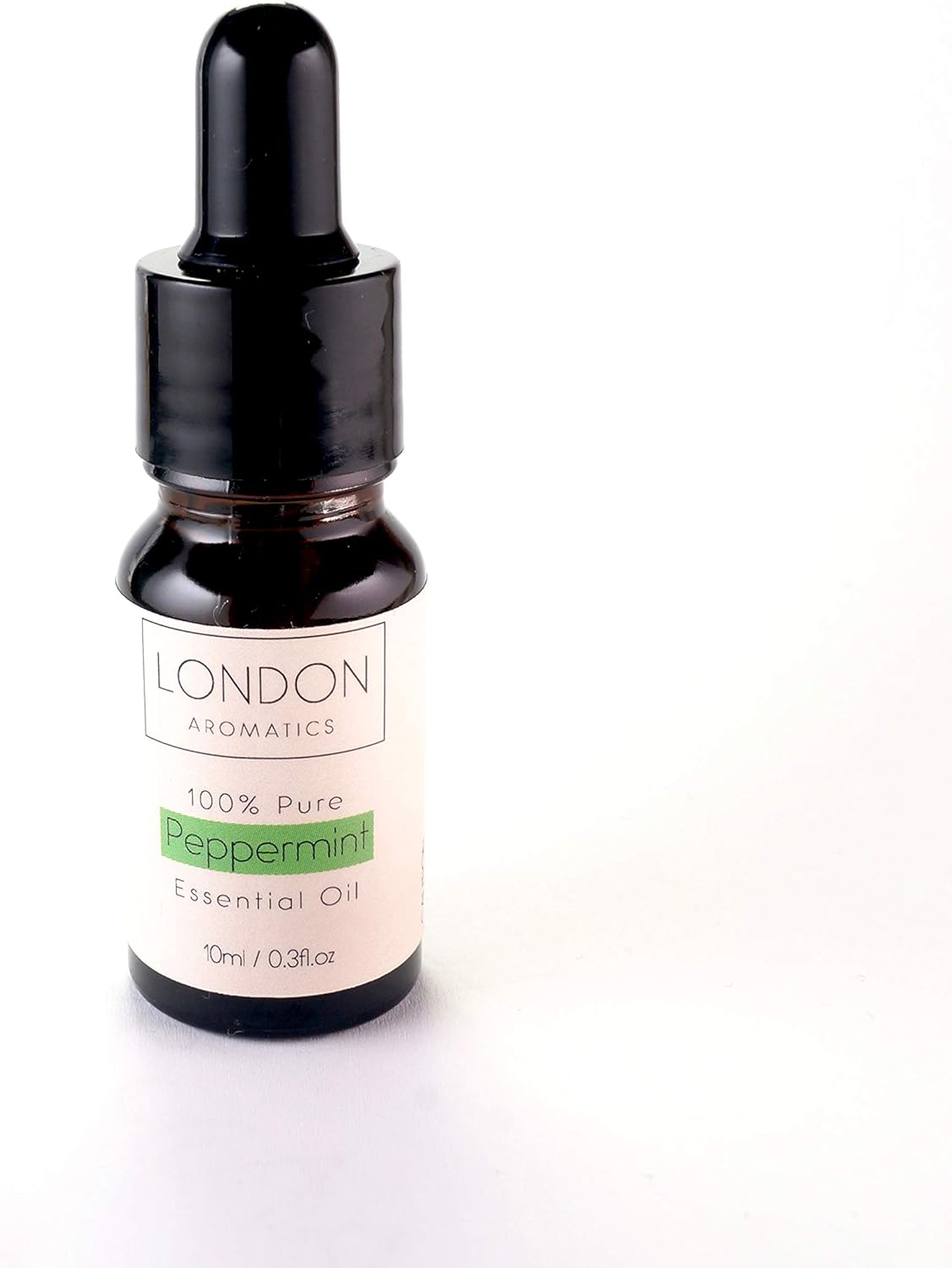Peppermint 100% Pure Essential Oil 10 ml Glass Pipette Dropper Bottle ...
