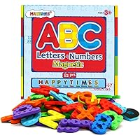106 PCS Classroom Magnetic Letters and Numbers for Toddlers Early ...