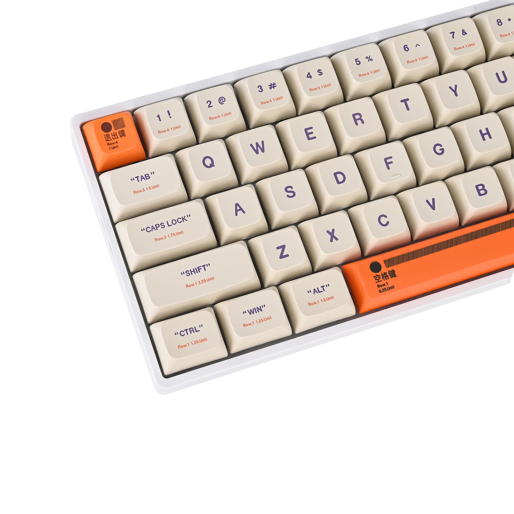 Mua Taeeiancd 144 Keys Custom Gaming Keycaps PBT Dye-Sublimation XDA ...