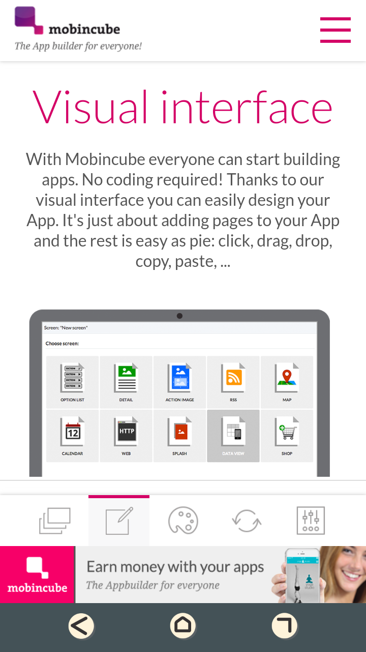 Mobincube Free App Creator:Amazon.de:Appstore for Android