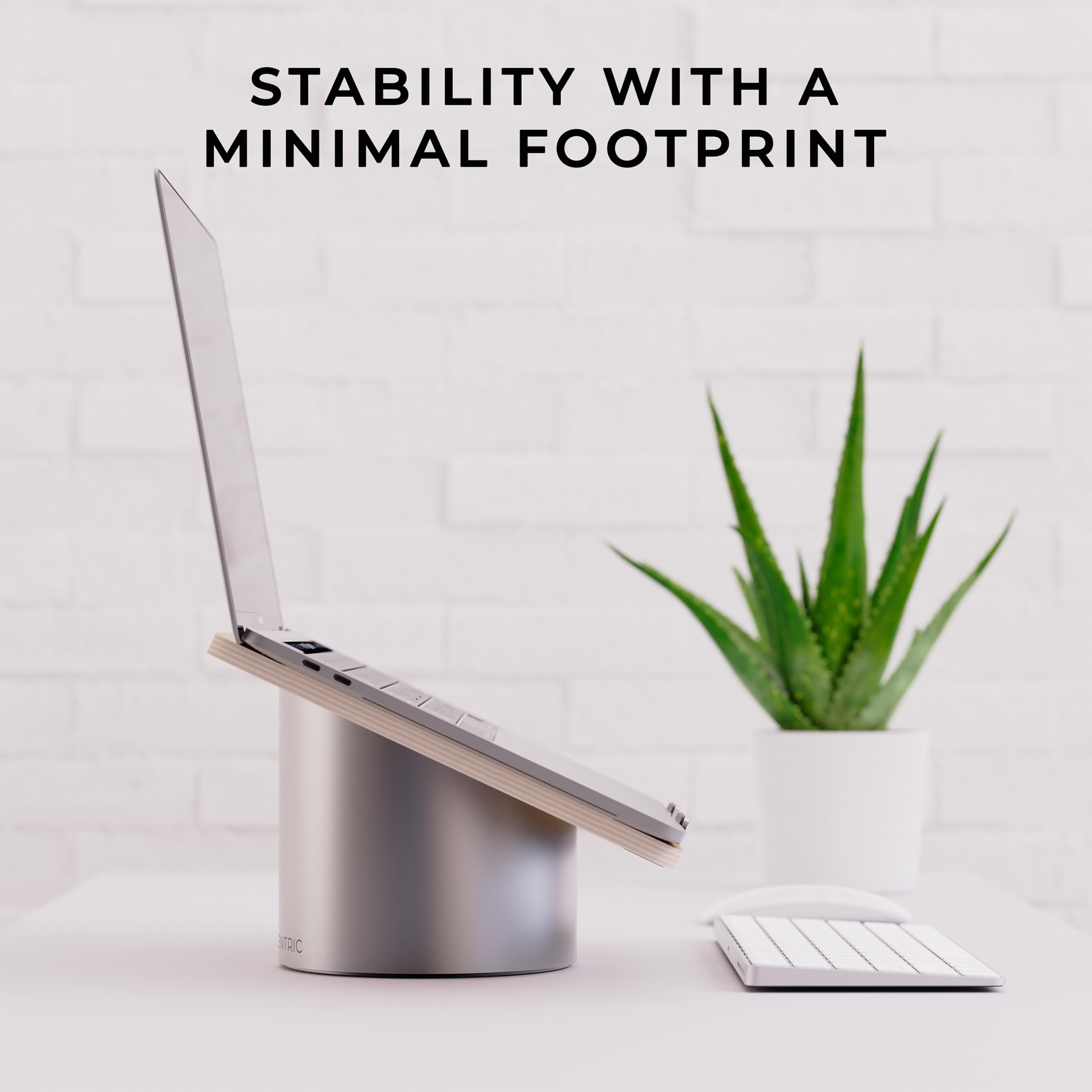 Mua HumanCentric Laptop Riser for Desk in Black Walnut Wood Top and ...