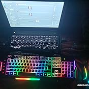 Amazon.in: Buy Zebronics Zeb-Magnus USB Gaming Keyboard with LED Lights ...