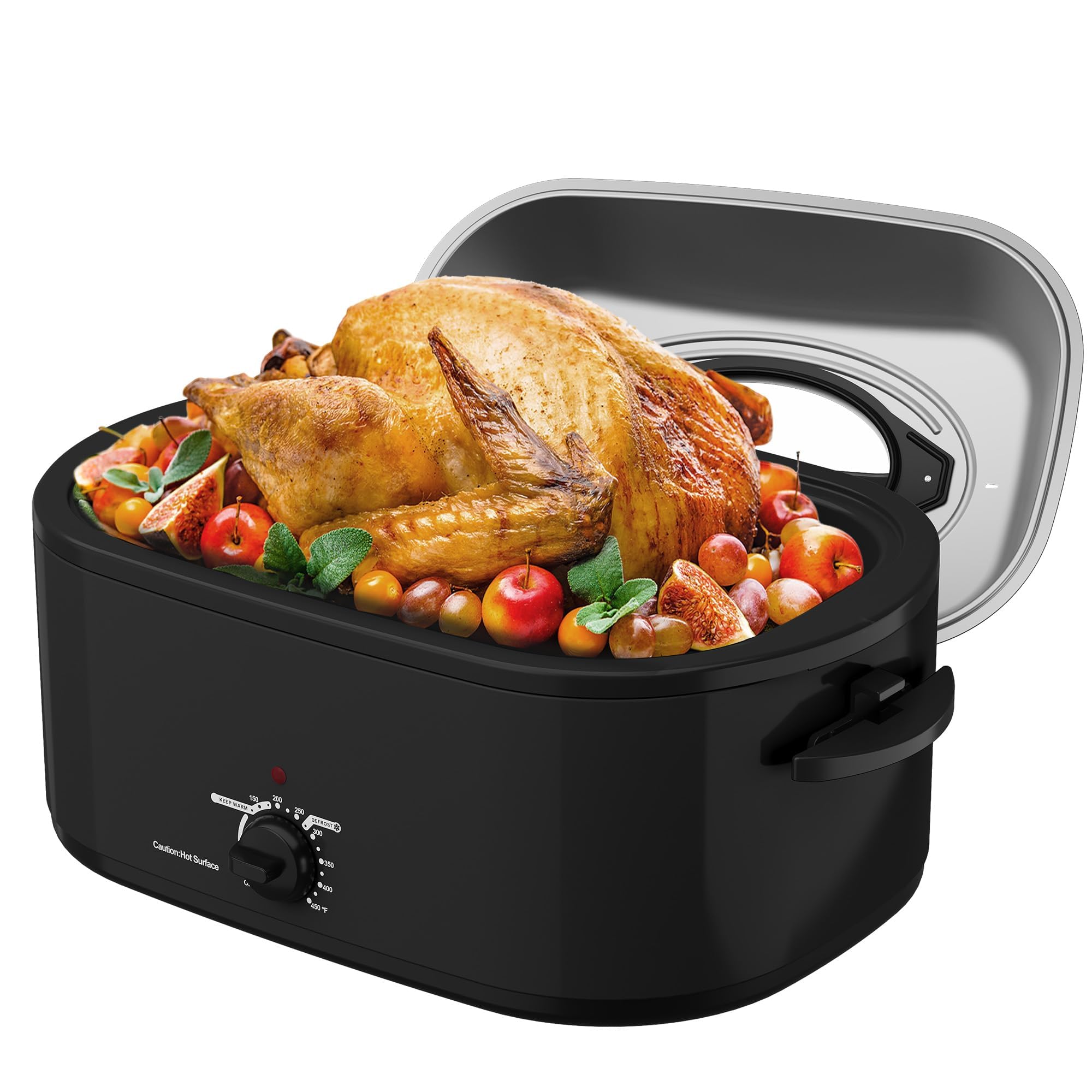 Mua Electric Roaster, 24 Quart Electric Roaster Oven with Self-Basting Lid, Turkey Roaster Oven ...