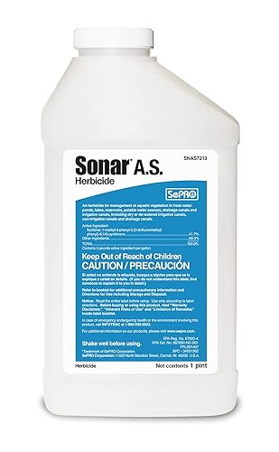 Sonar® A.S., Aquatic Herbicide – 1 Pint, EPA Approved, Systemic Aquatic ...