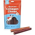 Amazon.com : Trusty Paws Beef Collagen Sticks for Dogs - One Ingredient ...