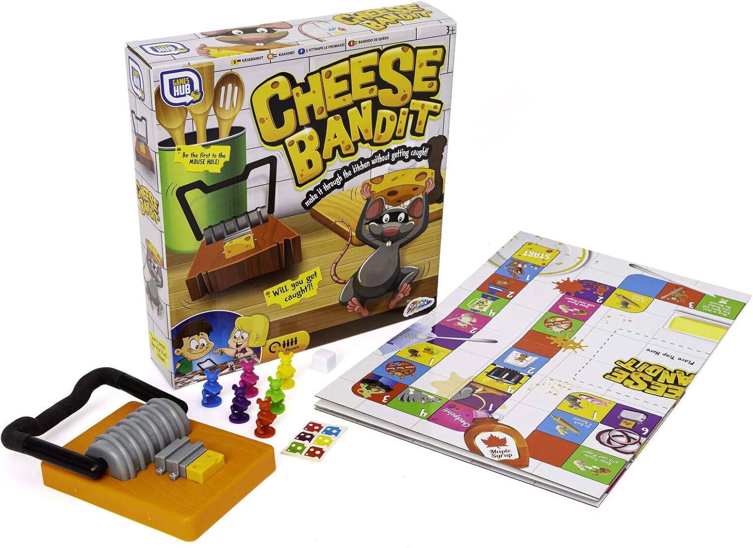 RMS Cheese Bandit Family Board Game – BigaMart
