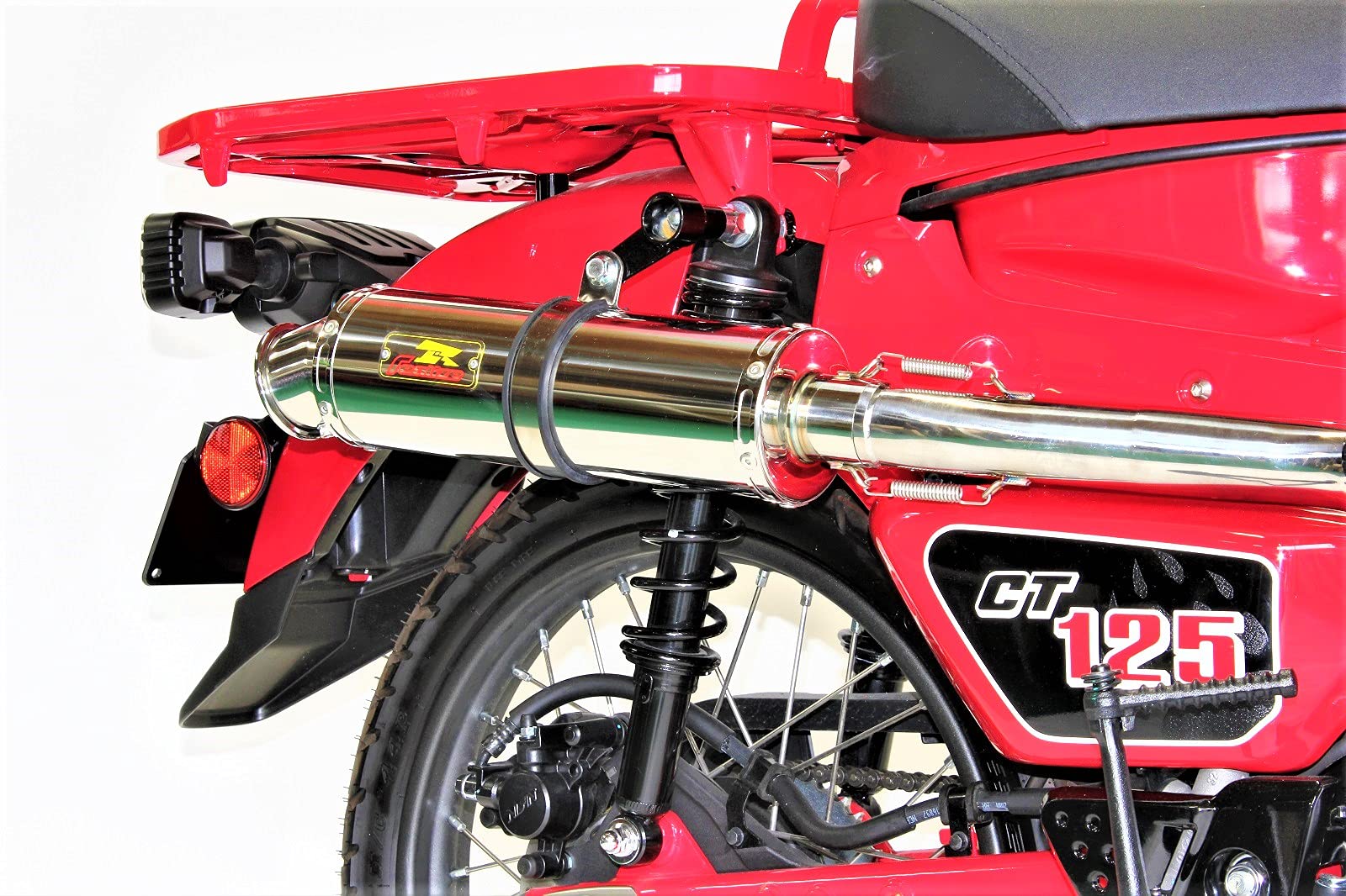 Mua Hunter Cab Motorcycle Muffler CT125 2BJ-JA55 2020-2022 Empress SUS Stainless Steel Up Type ...