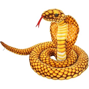 Amazon.com: Wild Republic Cobra Plush, Stuffed Animal, Plush Toy, Gifts ...
