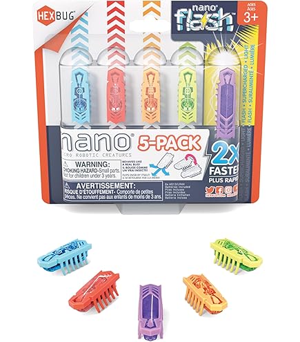 Extra 5 Pk Of Hexbug Nano Creatures 230811 Toys At Hexbug Nano Nitro