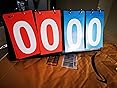 4-Digital Portable Table Top Scoreboard Flipper, Volleyball Basketball ...
