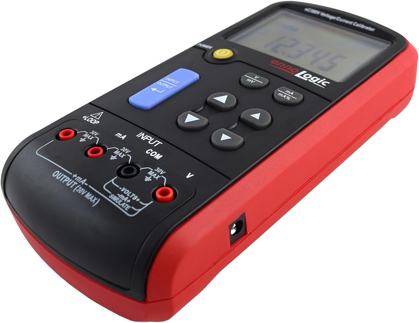 Volt mA Loop Process Calibrator – 0-20V and 4-20mA Signal Generator Simulator – Portable ...