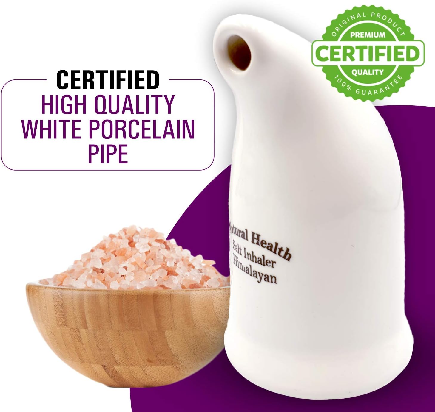 Salt Inhaler with 100% Pure Himalayan Salt crystals 300 gm in High ...