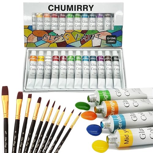 Superior Stained Glass Art Paint, Transparent & Translucent Window ...