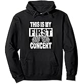 Amazon.com: Retro This Is My First Concert Shirt Kids For Men Women T ...