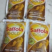 Saffola Gold, Pro Healthy Lifestyle Edible Oil, Pouch, 1 L: Amazon.in ...
