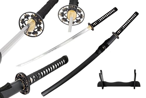 Traditional Handmade Sharp Katana Samurai Sword with Scabbard and ...