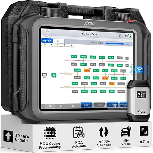 XTOOL D9S PRO ECU Programming and Coding Automotive Scan Tool: 2025 ...