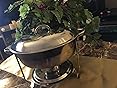 Amazon.com: Super Deal Pack of 4 Full Size Round Chafing Dish 5 Quart ...