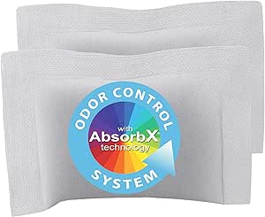 Amazon.com: iTouchless 2-Pack AbsorbX Odor Filter Deodorizers, Absorbs ...