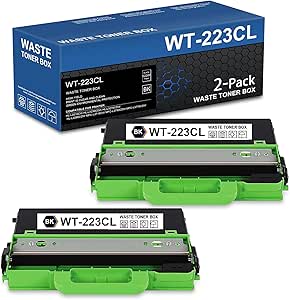 Amazon.com: NUCALA Compatible WT-223CL WT223CL Waste Toner Box ...