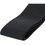 Amazon.com: COTOWIN 3-inch Wide Black Knit Heavy Stretch High ...