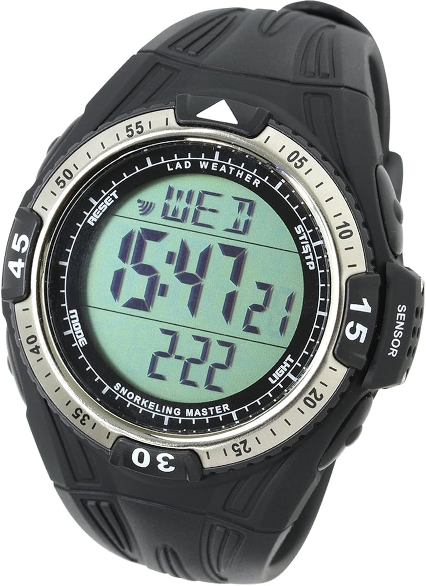 Lad Weather Water Depth Temperature Measure Watch Snorkeling Sport ...