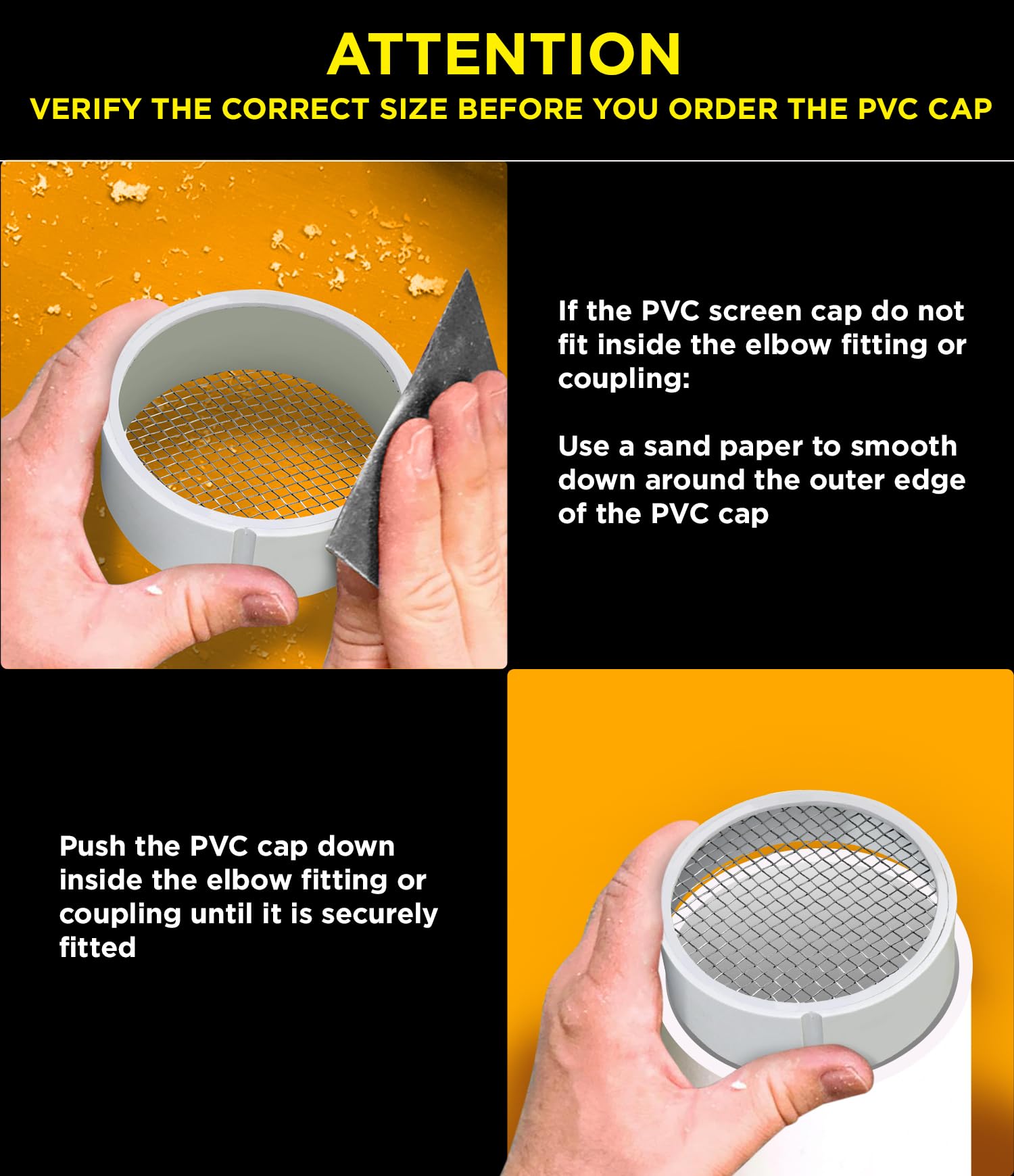 Pvc Termination Vent Cap at Celina Grove blog