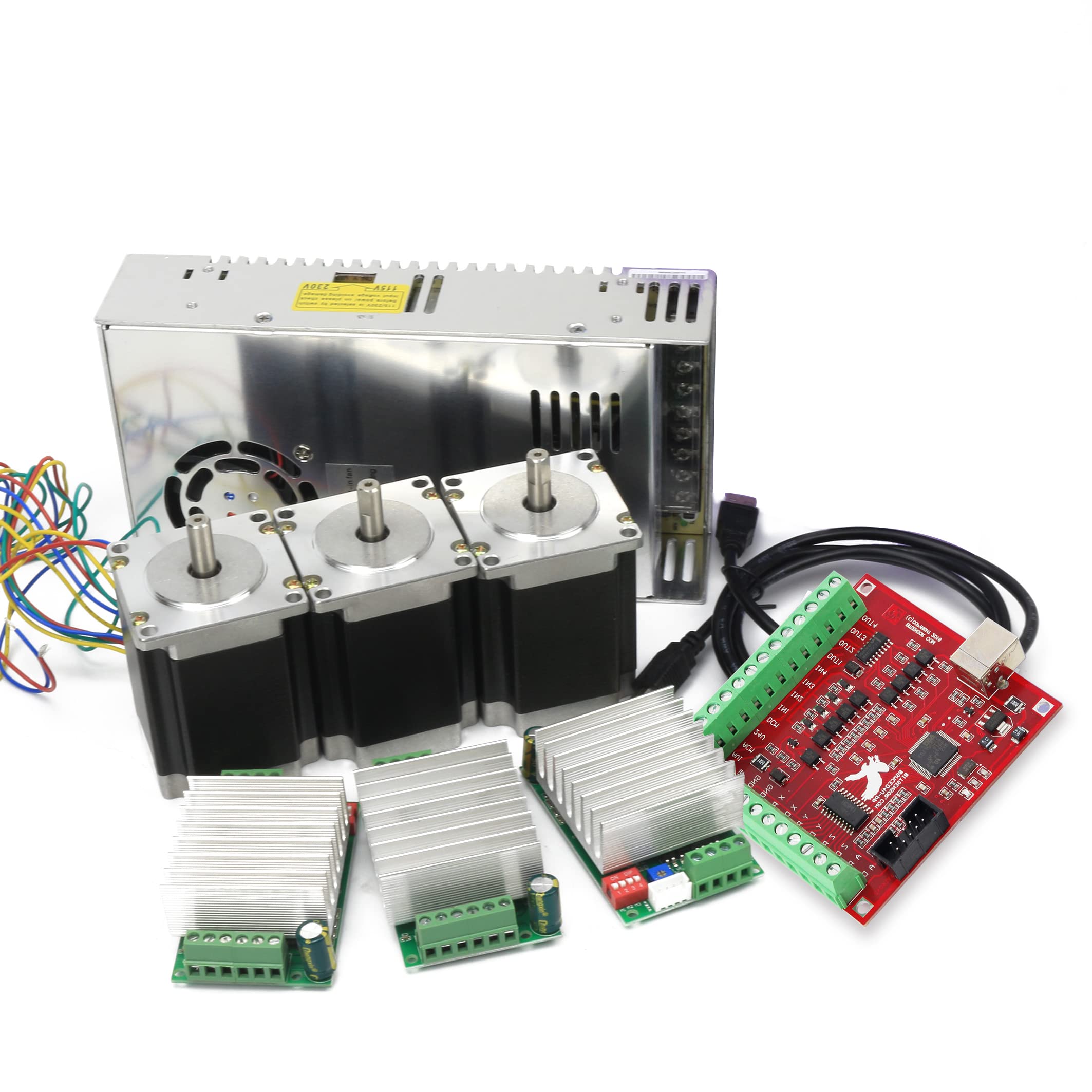 Mua RATTMMOTOR 3 Axis CNC Controller Kit with Nema23 Stepper Motor ...