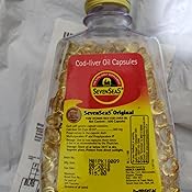 Merck SevenSeas Original Cod liver Oil Capsules- 500 Pieces: Amazon.in ...