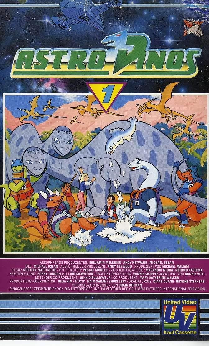 Astro-Dinos 1 [VHS]: Stephan Martiniere, Michael Maliani: Amazon.de: VHS