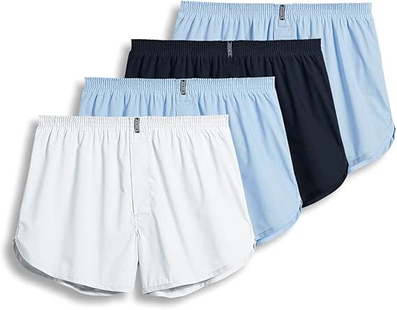 Jockey Men's Blended Tapered Boxer - 4 Pack at Amazon Men’s Clothing store