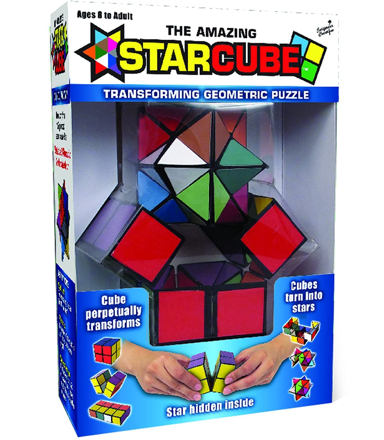 Mua The Amazing Star Cube: 2 Piece Transforming Geometric Puzzle ...