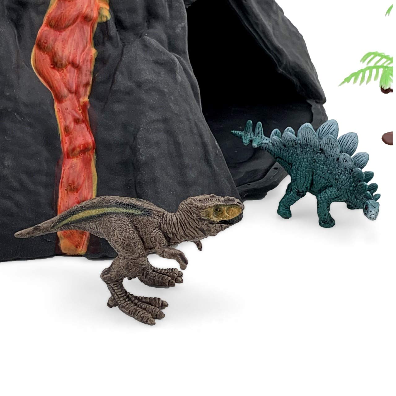 Mua Enjoyin Volcano Dinosaur Playset Including 4 Dinosaurs and 2 Trees ...