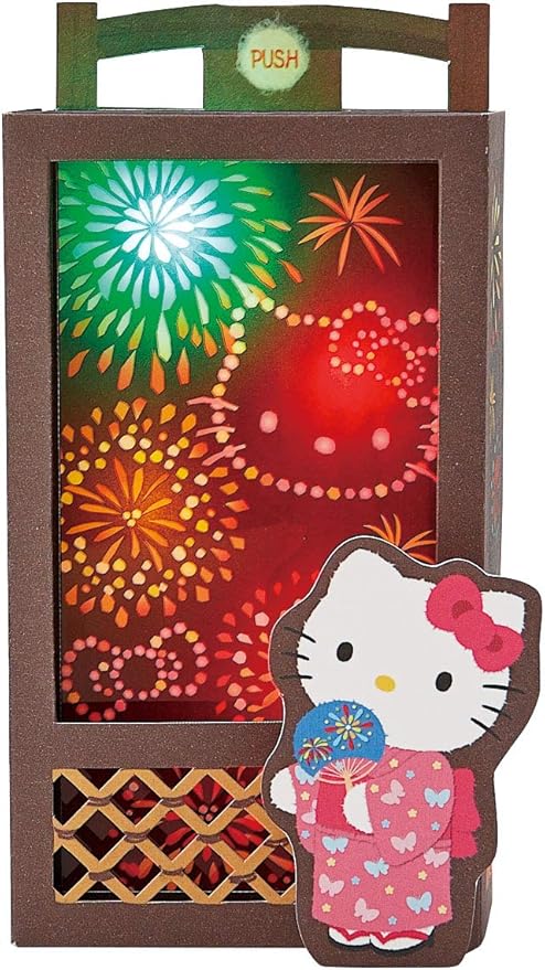Amazon | サンリオ(Sanrio) サマーカード ハローキティ花火ランタン JSP 66-1 S 4266 | おもちゃ雑貨 | おもちゃ