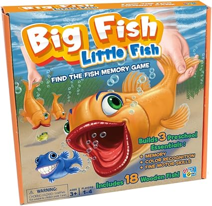 Big Fish Little Fish Game, Board Games - Amazon Canada