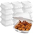 Amazon.com: Mr Miracle Foam Containers 5x5, Disposable Clamshell ...
