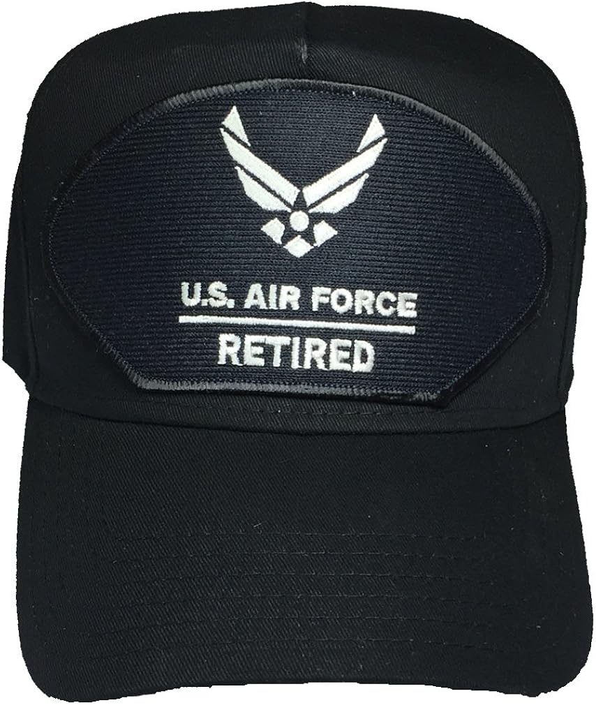 EC U.S. Air Force Retired W/Hap Arnold Hat - Black - Veteran Owned ...