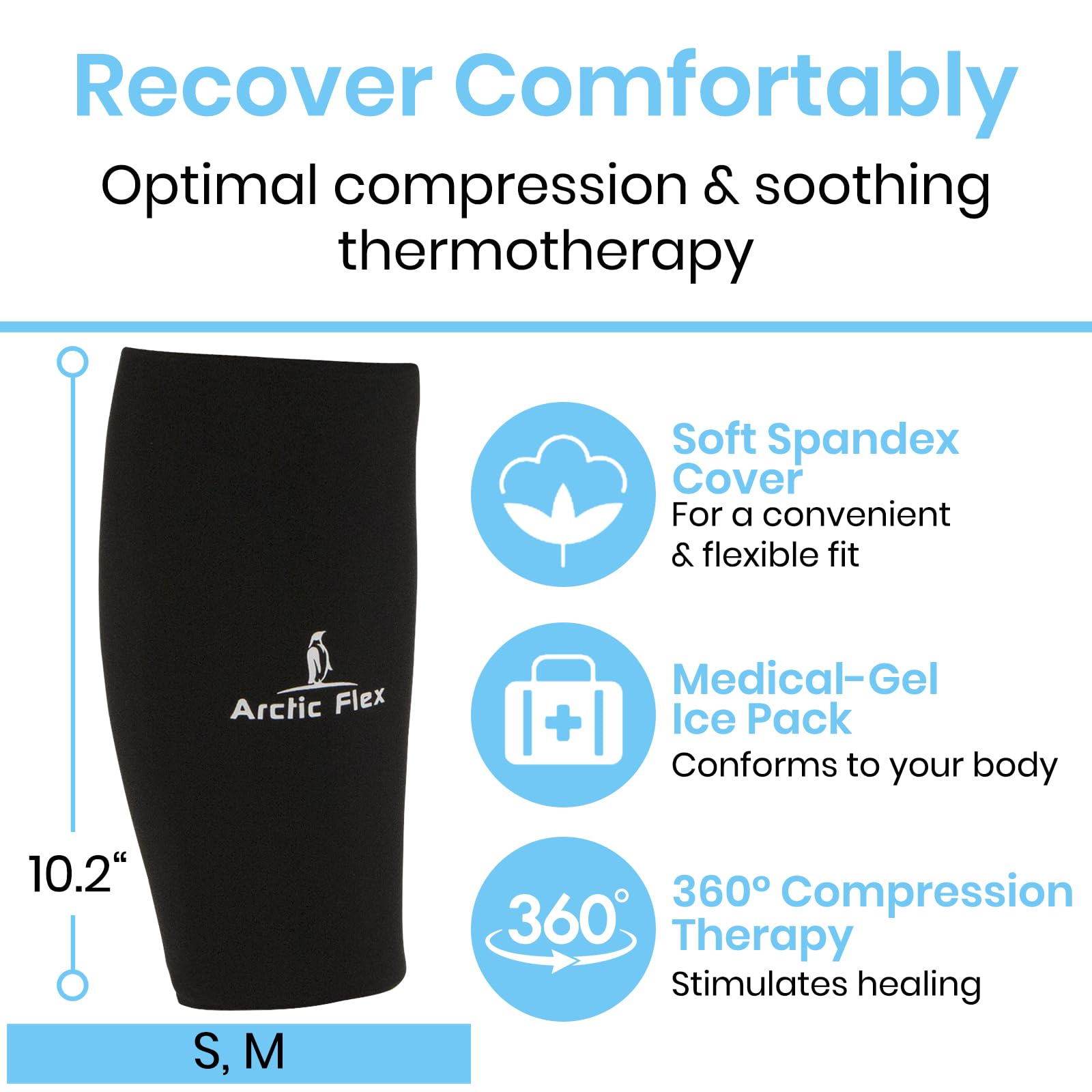 Mua Arctic Flex Ice Sleeve for Knee, Elbow, Arm - Hot & Cold Freeze ...