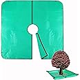 Landscape Pruning Tarp, 78.7“X78.7” Landscape Tarp for Trimming with 12 ...