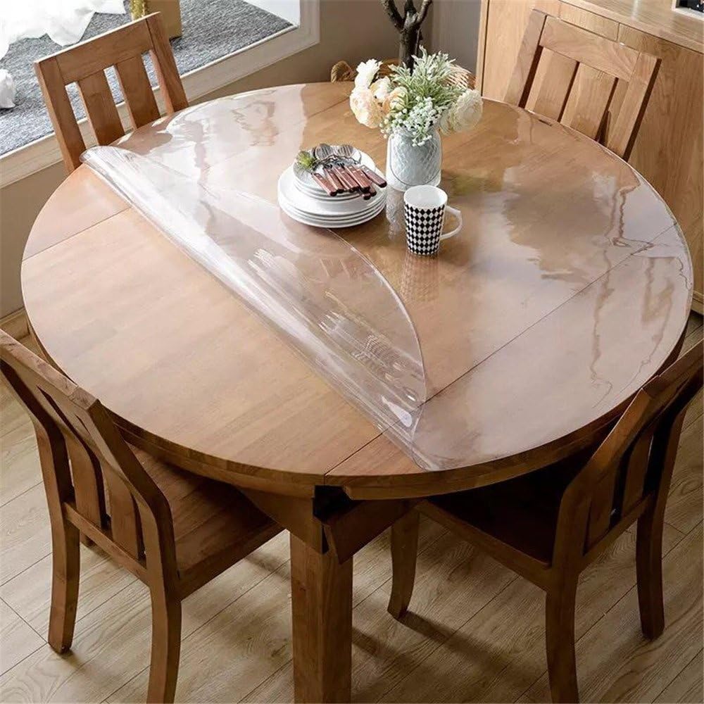 Amazon OstepDecor 2 0mm Thick Clear 48 Inches Round Table Cover