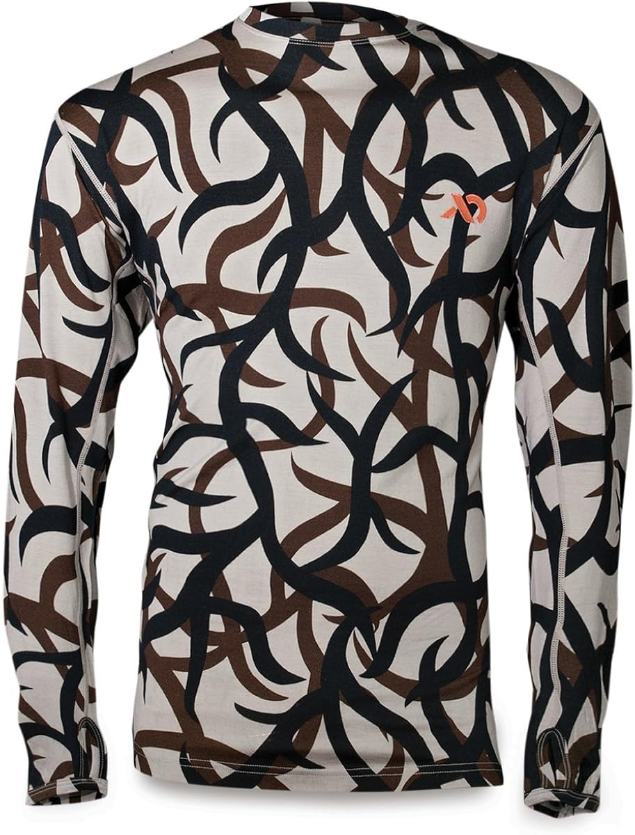 Amazon.com : First Lite - Llano Crew - ASAT Camo Small : Clothing