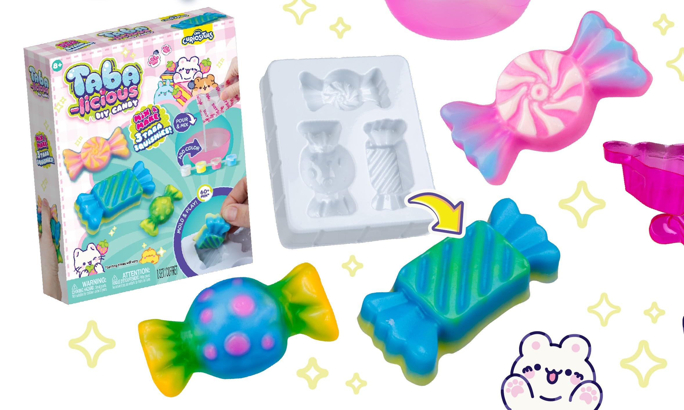 Mua ORB Tabalicious DIY Candy TABA Squishy Kit - Craft Kit for Kids ...