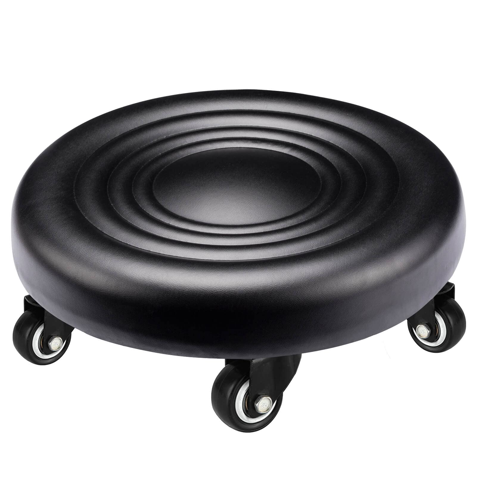IMMER LIEBEN Low Rolling Stool with Wheels Low to Ground Roller Seat ...