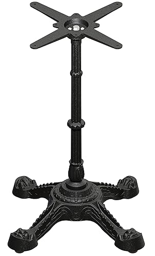 FLAT AUTO-ADJUST PX23 Self-Stabilizing Parisian Cast Iron Table Base ...