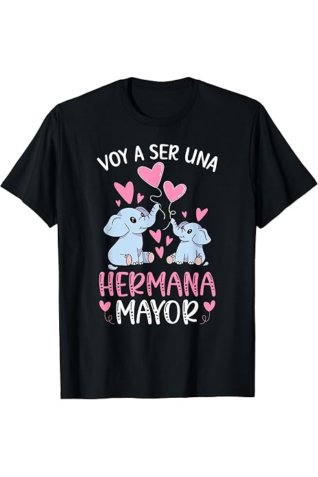 Camisetas De Hermana Mayor, Hermana Del Medio, Hermana Pequeña Mayor,