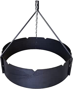Amazon.com: Heavy Duty Fire Ring - Portable - Practical & Fun 36" Fire ...