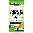 Amazon.com: Nature's Truth Turmeric Curcumin 10mg | Softgel Capsules | with Ginger, Astragalus ...