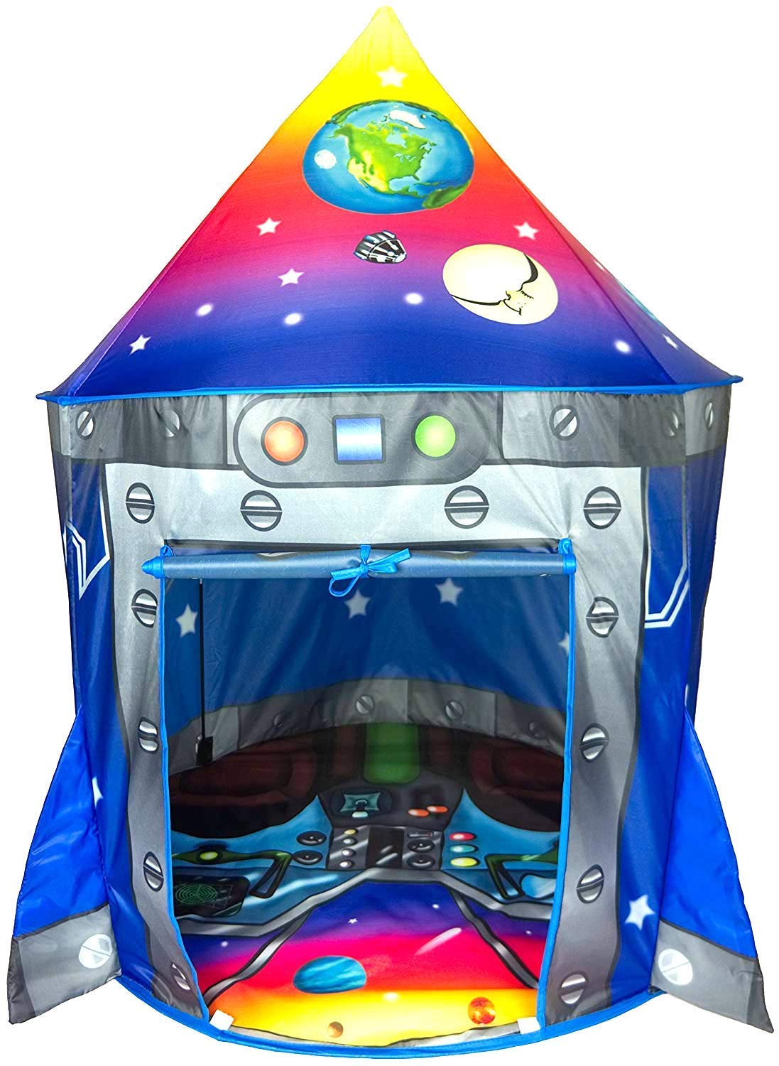 Rocket Ship Play Tent for Kids | Spaceship Toys and Forts for Boys and ...