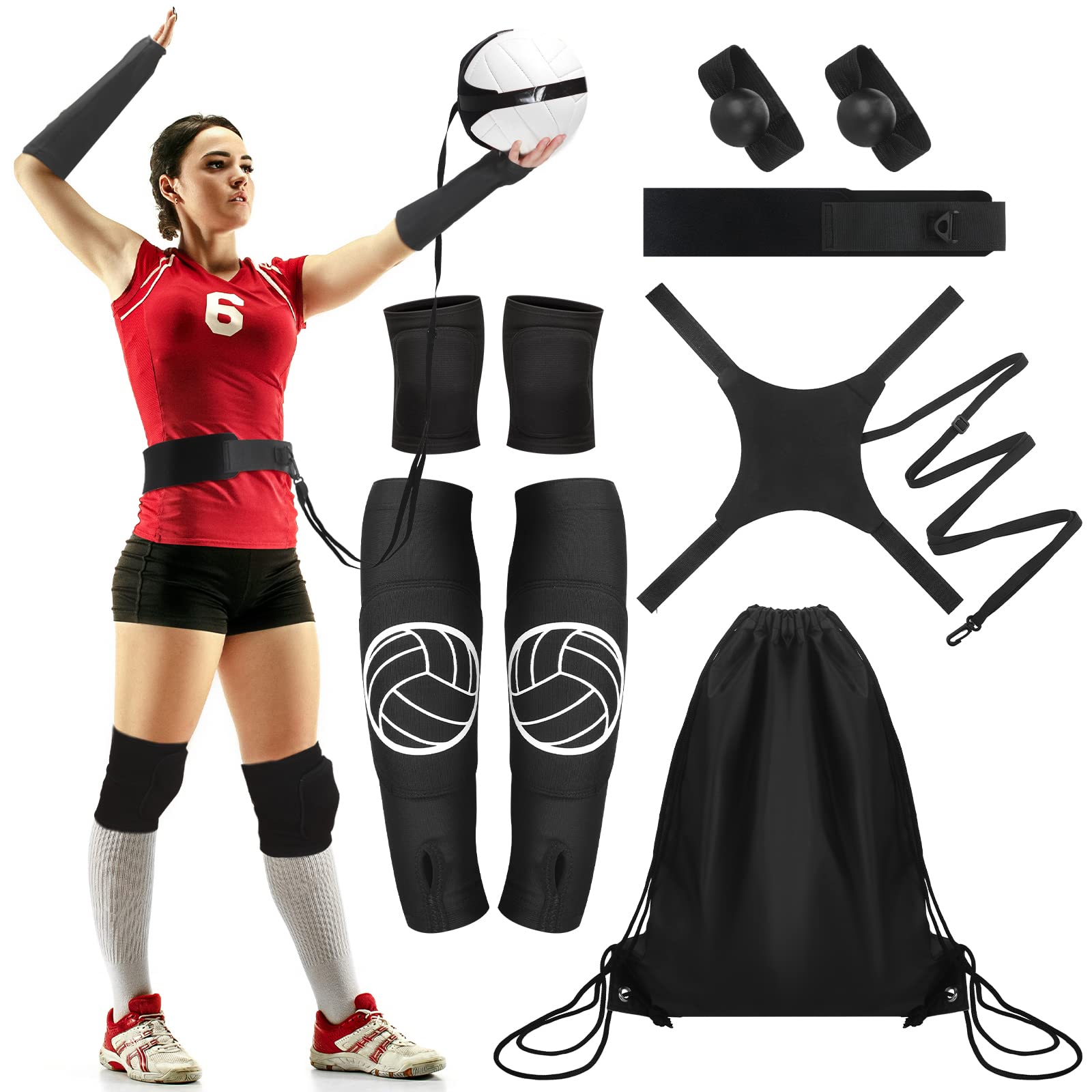 Mua 5 Set Volleyball Training Equipment Aid Volleyball Gear Volleyball ...