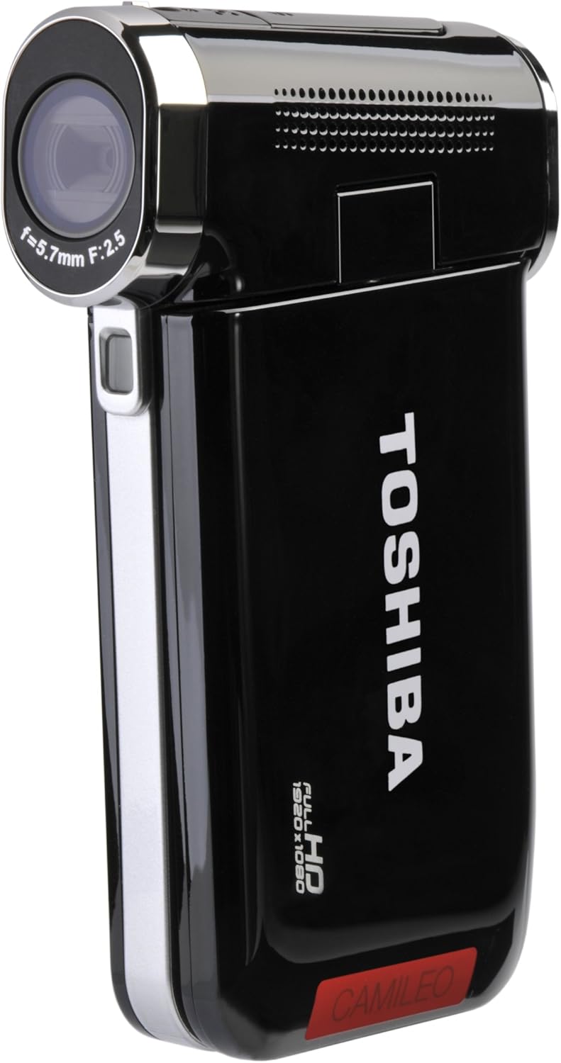 Toshiba Camileo P20 Caméscope numérique Full HD Zoom 10x 5 Mpix Noir ...